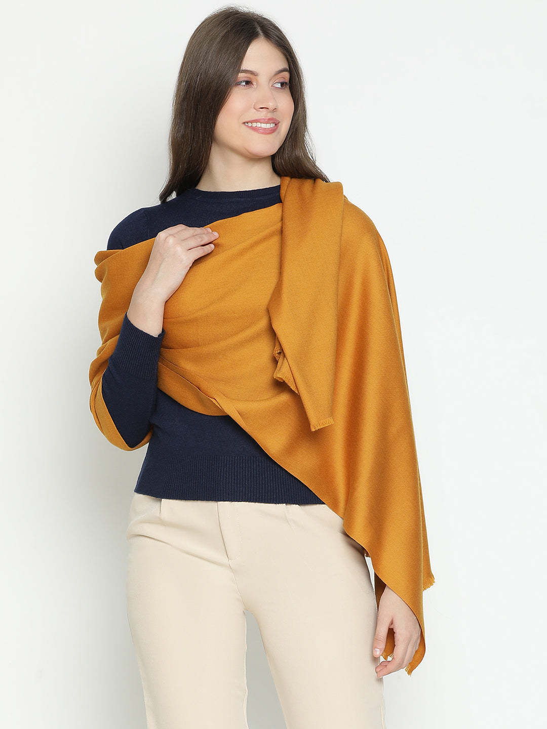 Buy Shingora's Women Plain Shawl Online | Shingora