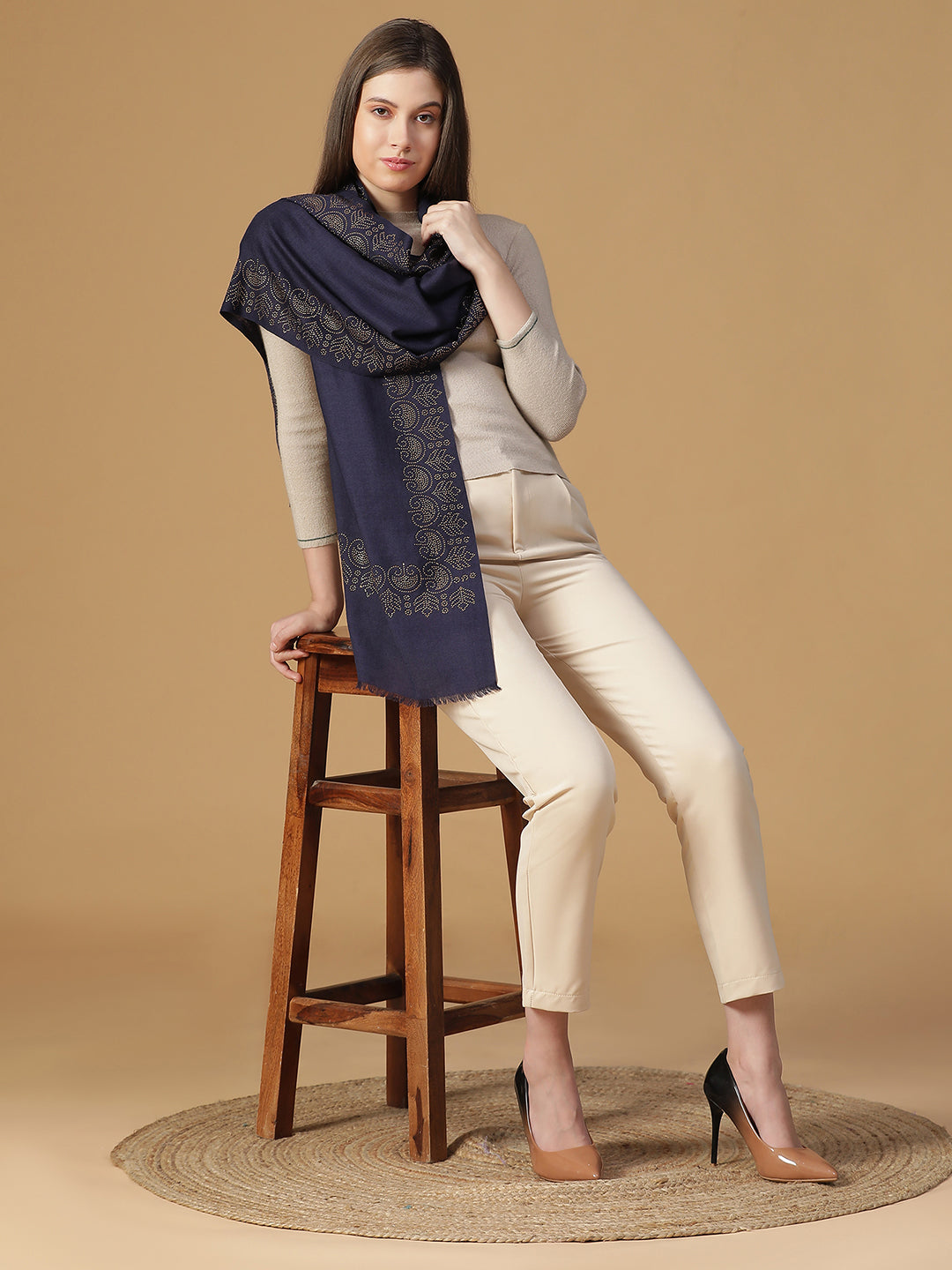 Buy Shingora's Opal Dream Swarovski Stole Online | Shingora